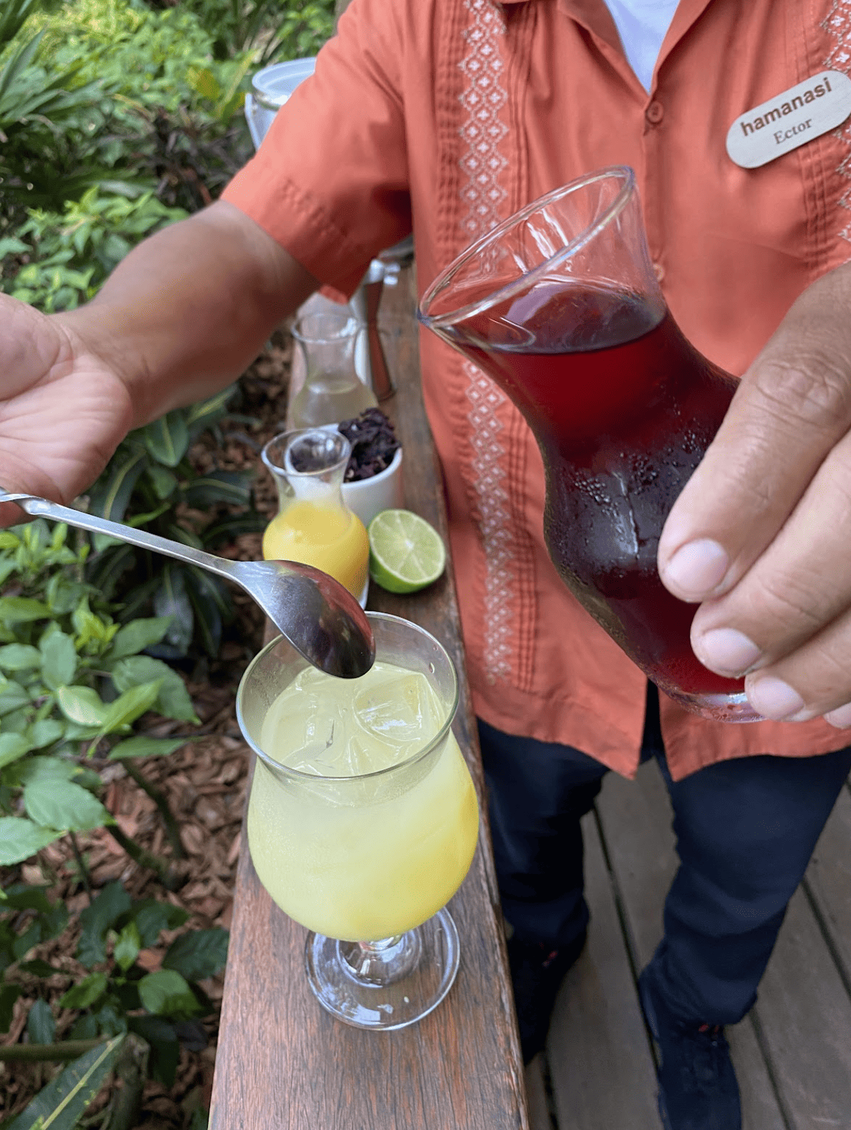 Reef Surfer Cocktail | Hamanasi Adventure & Dive Resort, Belize
